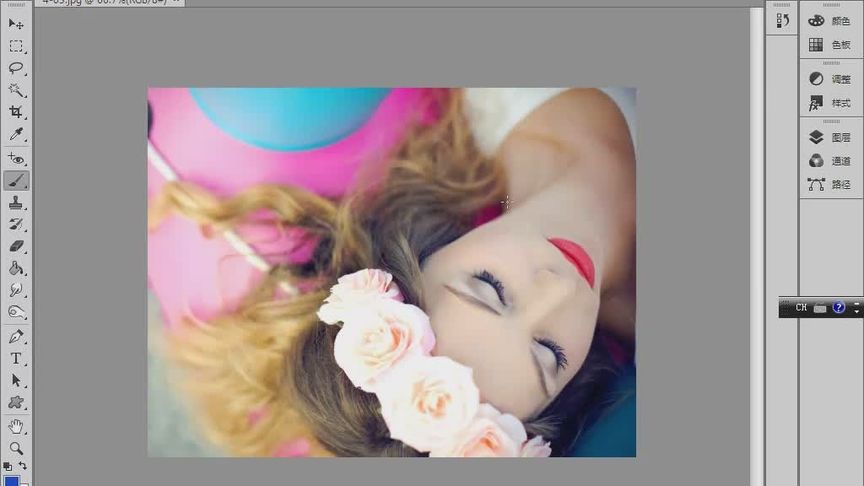 Photoshop CC:高斯模糊