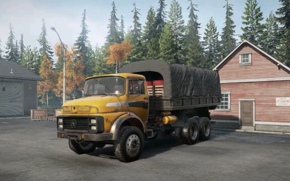 【雪地奔驰】复刻奔驰LG 18-19卡车