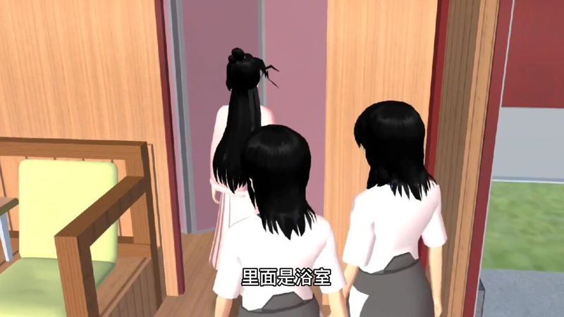 樱花校园模拟器:穿越去古代玩一天,小虾莫名其妙变成郡主