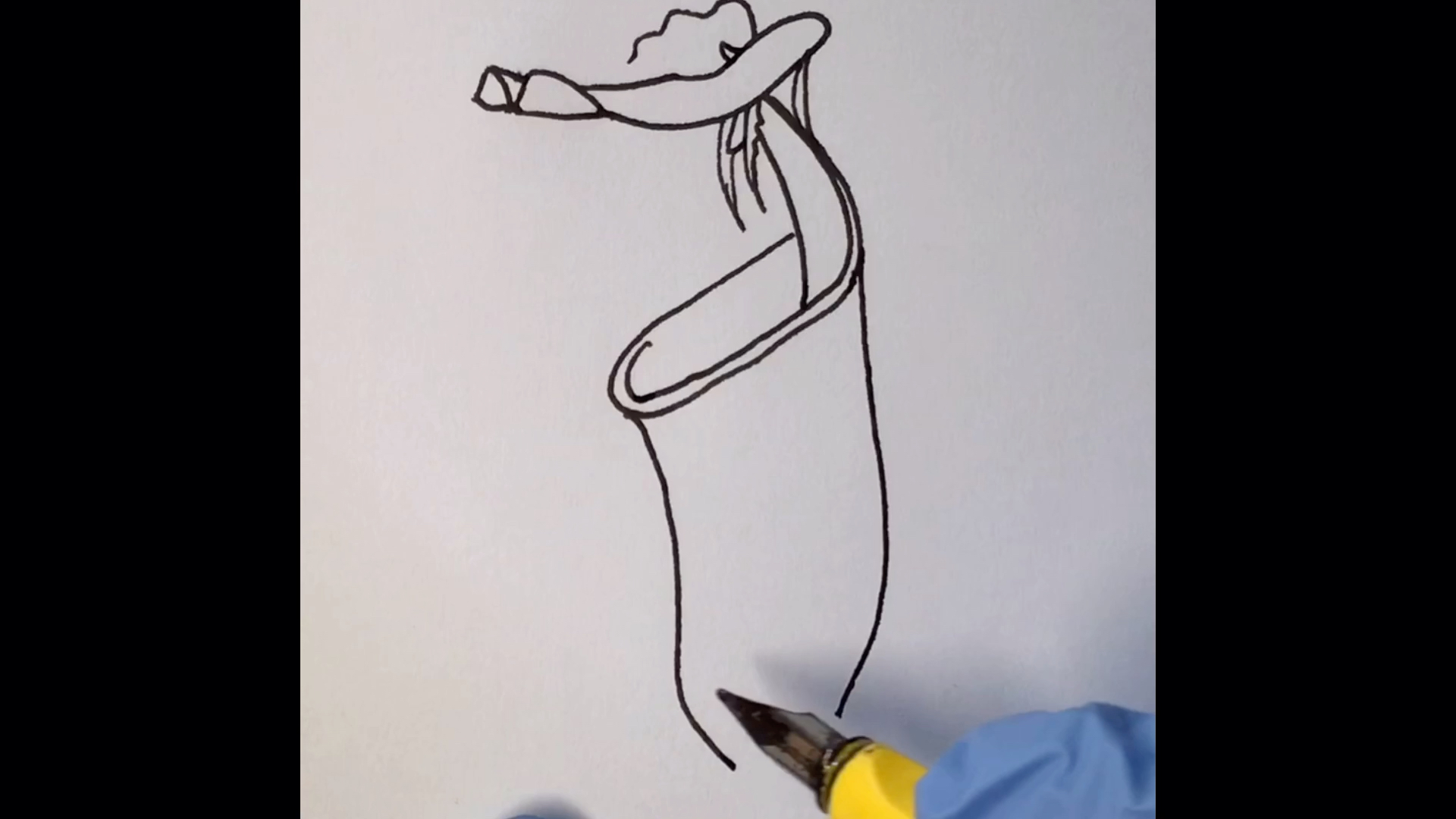 【简笔画】猪笼草画法