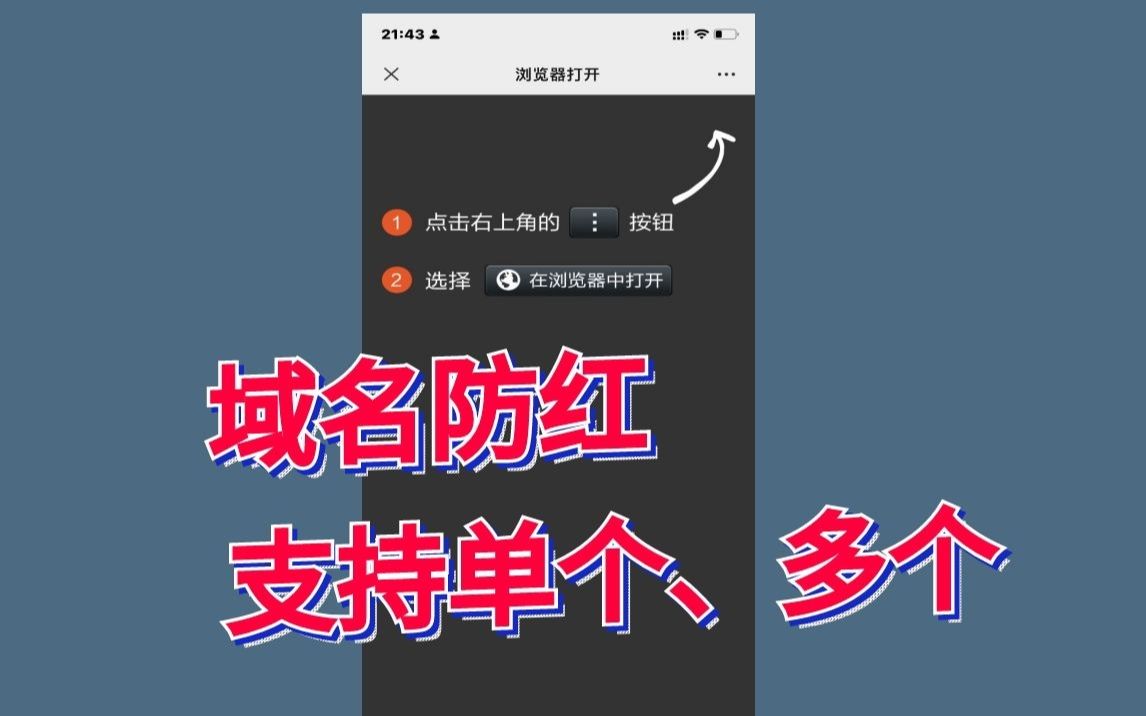 微信QQ域名防封三版本合集/单个域名跳转/多个域名跳转/跳转到...