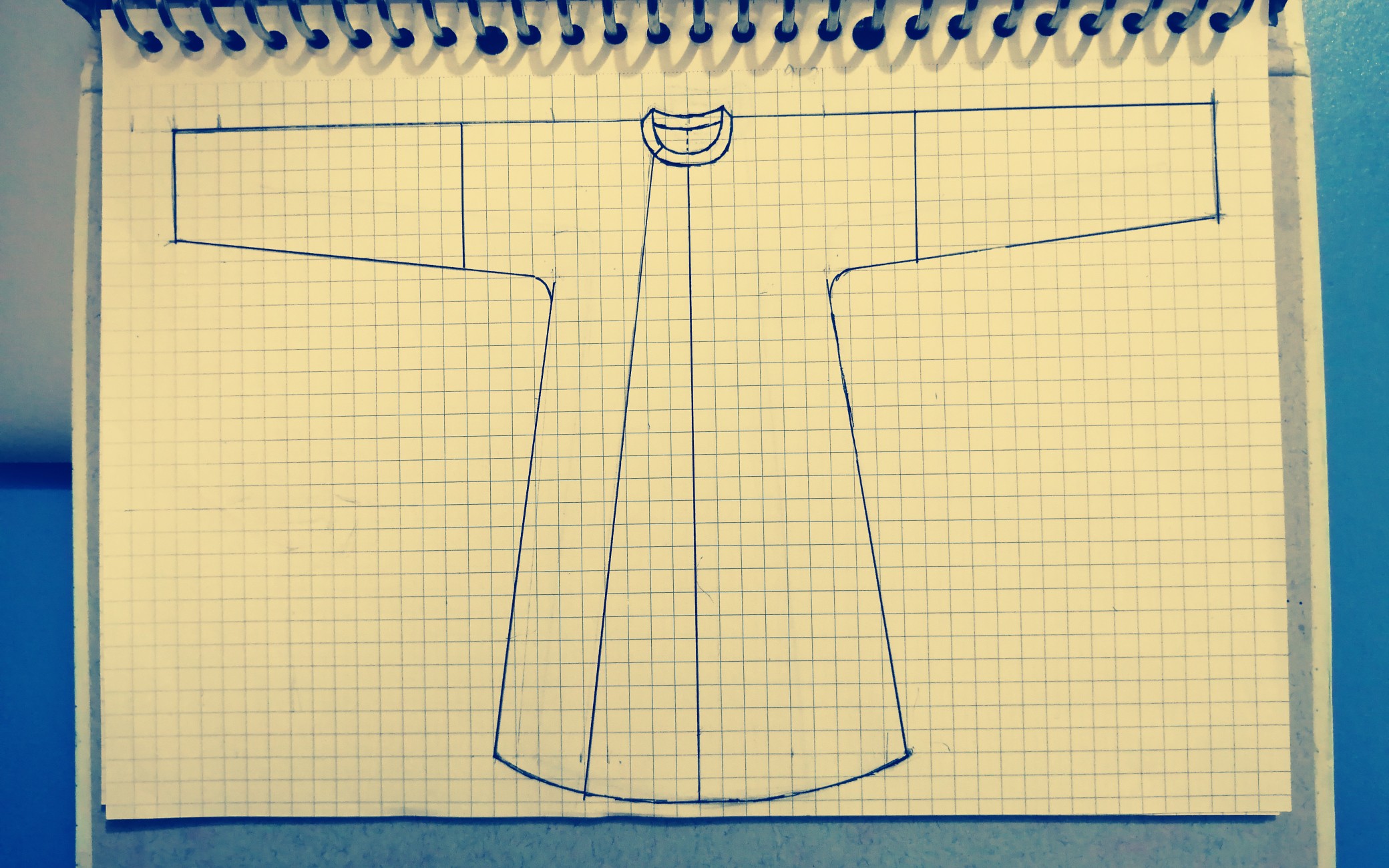 【汉服娃衣】四分圆领袍绘图打版教程