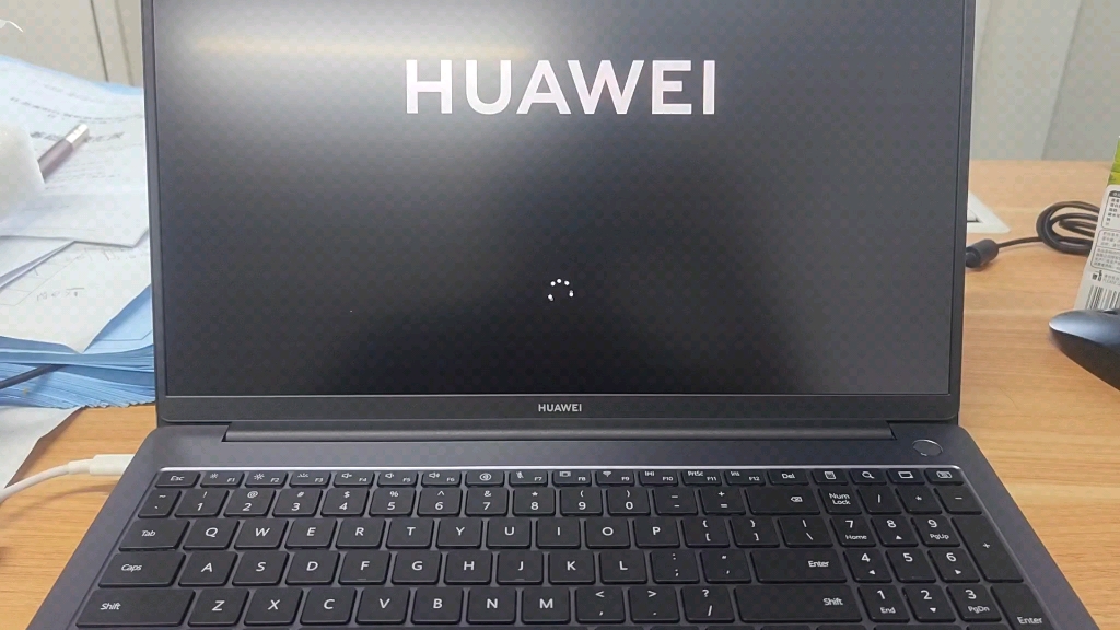 华为matebook D16开机视频。(首次开机,各种初始设置,一共花了10...