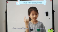 听歌学英语 两只小鸟 Two little dicky birds