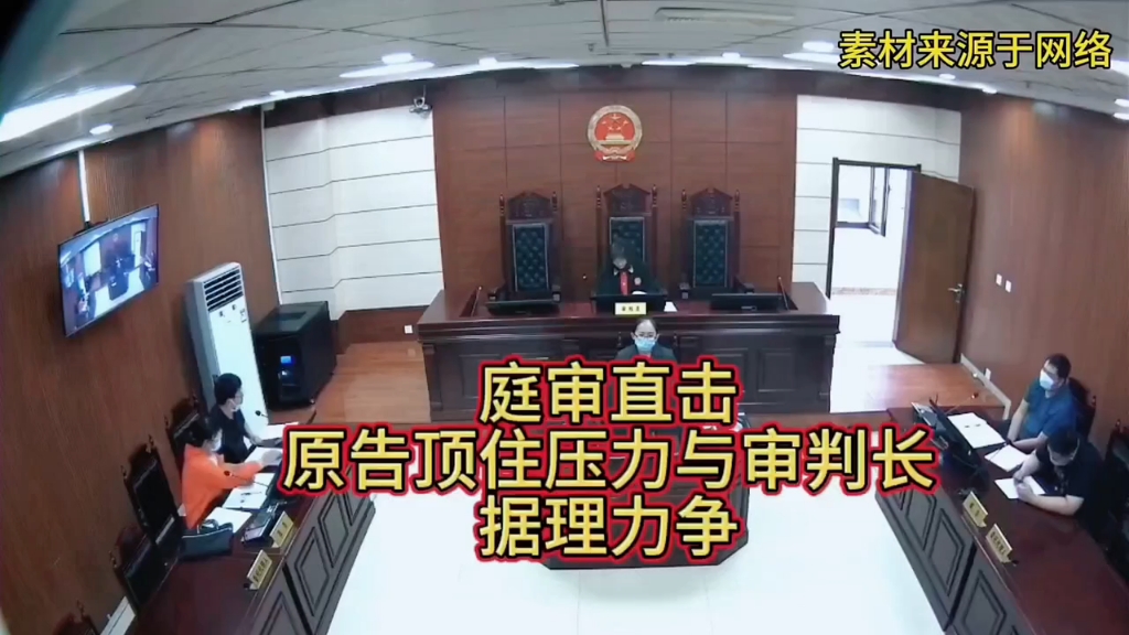步步为陷原告斗胆顶撞审判长"法律 "案件 "庭审直击