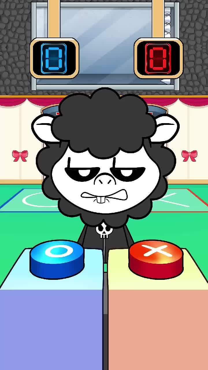 小玩偶的选择按钮游戏