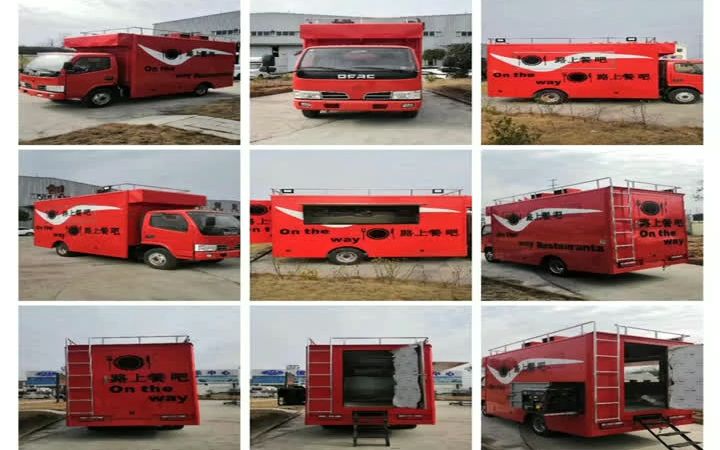 阿坝流动做生意的小餐车 (I59-7276-836O)多种规格