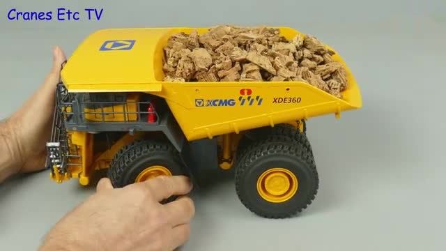 XCMG 徐工集团XDE360 中国最大矿用卡车360吨自卸车合金仿真模型