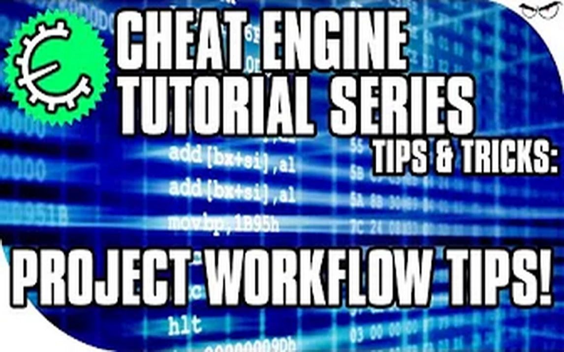 Cheat Engine 6.5 教程(十三):项目管理