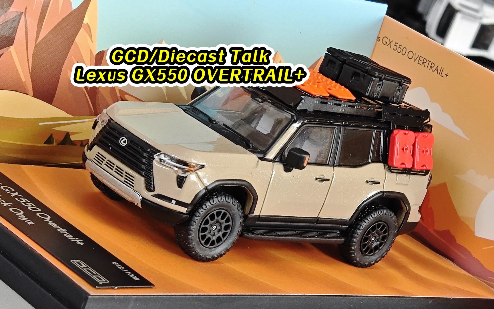 GCD/DiecastTalk 首款合作1/64Lexus GX550 OVERTRAIL