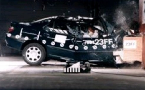 1997 标致 406 全面碰撞测试 euro ncap