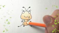 简易画教你怎么画一只嚣张的蚂蚁