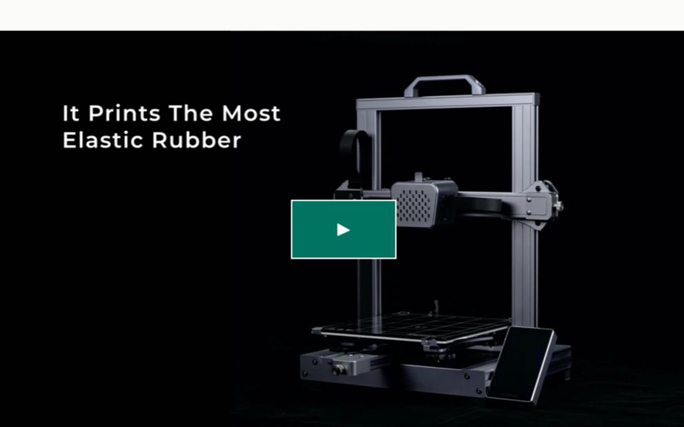 ...| Atomstack Cambrian,世界上第一台高弹性TPR(热塑橡胶)3D打印机