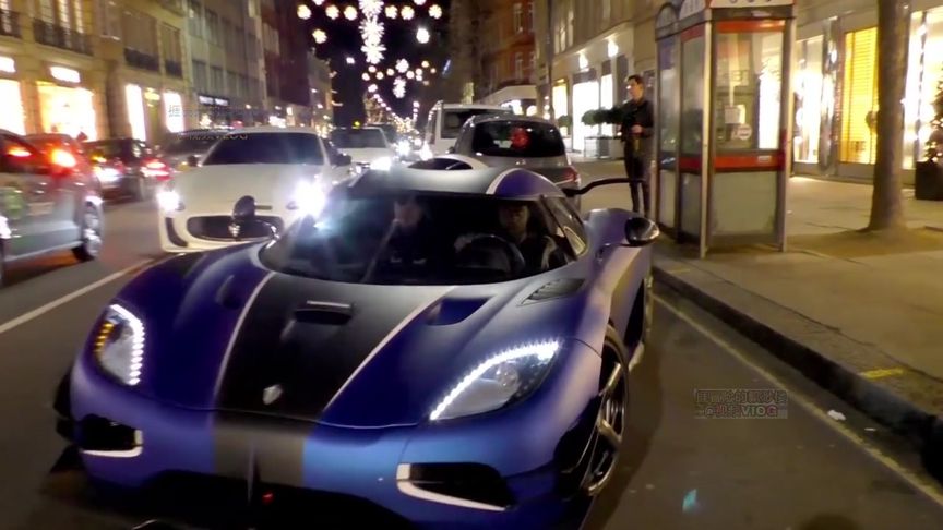 主角之一是蓝色幽灵款柯尼塞格