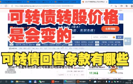 杂谈-可转债回售条款及转股价格调整介绍