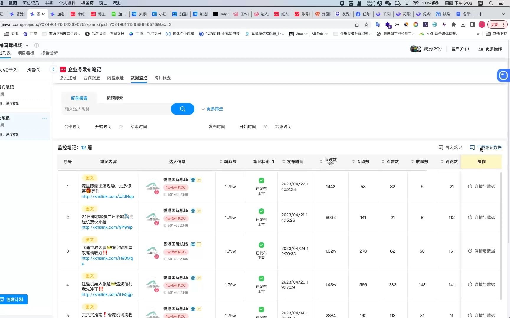 小红书笔记数据哪里看?小红书笔记数据怎么导出?