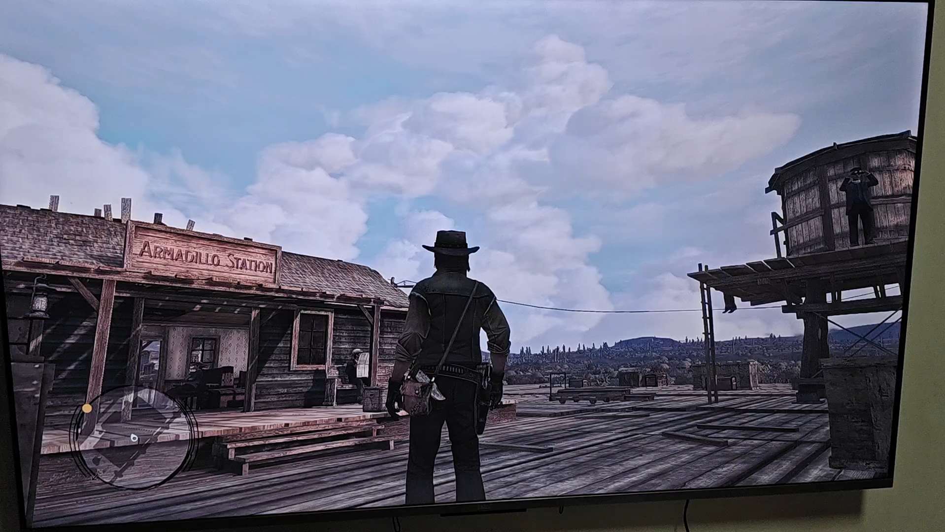 Switch版荒野大镖客1主机模式下表现非常完美。优化太好了