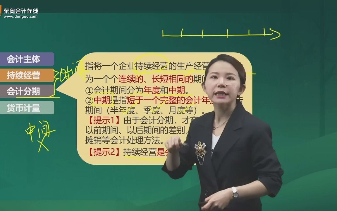 【中级会计】马小新讲会计分期