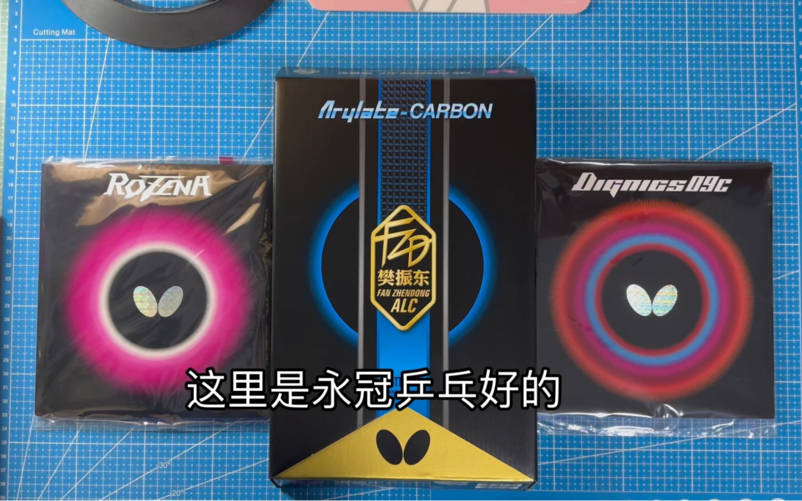 樊振东alc,正手D09c,反手rozena!