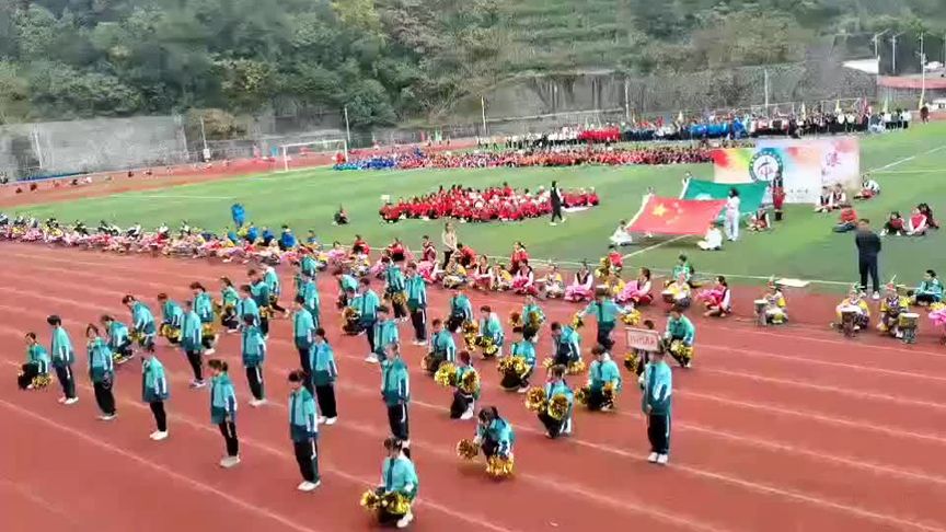 1分钟的运动会开幕式表演ߑ�ߑ�加油ߒ�少年