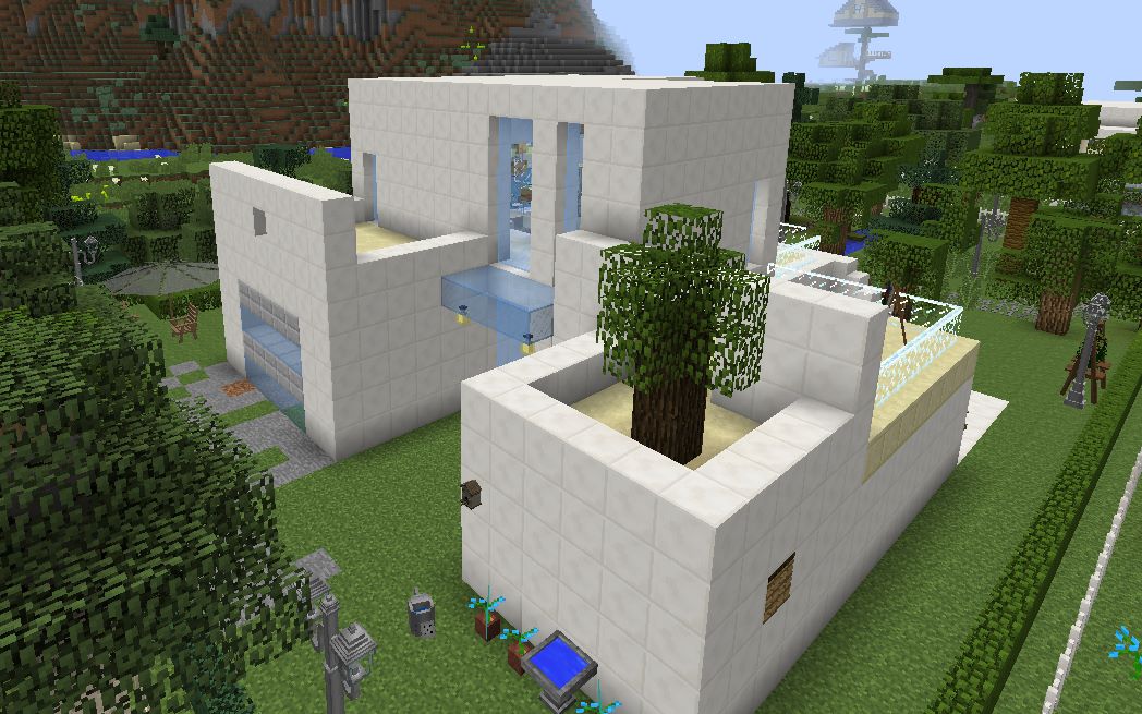 我的世界-现代别墅内饰