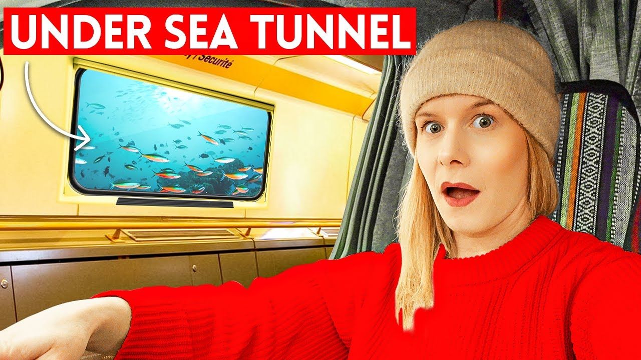 从英国到法国的海底旅行 - 英吉利海峡隧道(Travelling Under The Sea ...