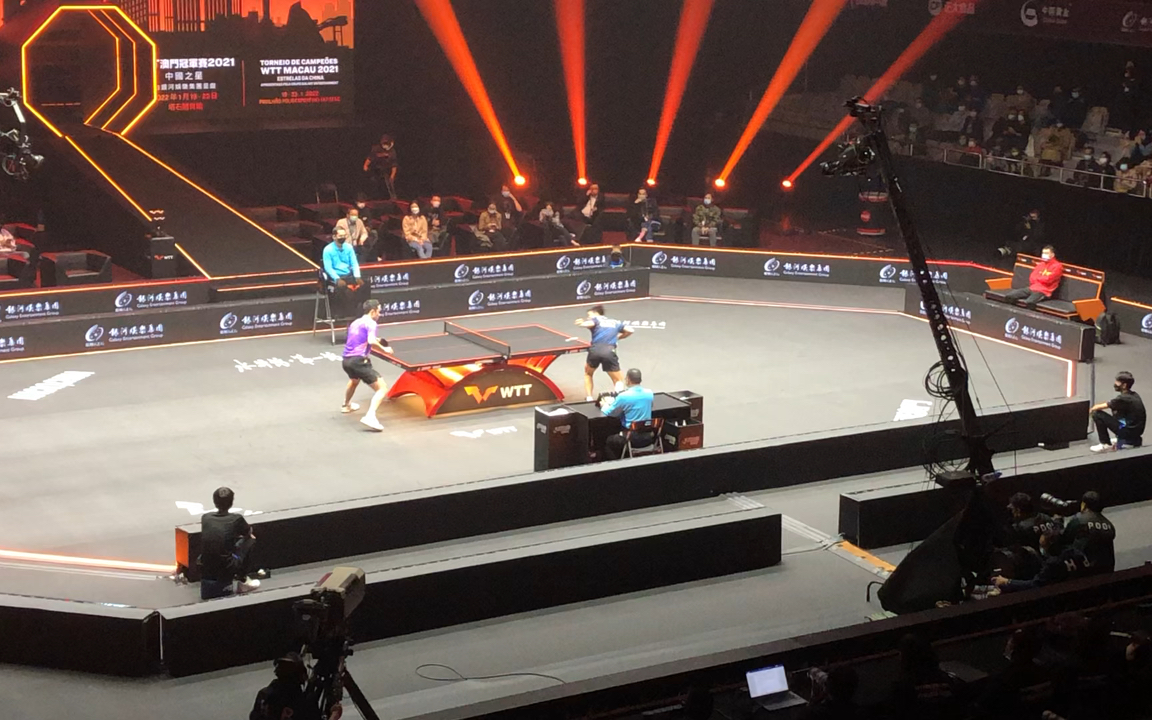 【许昕vs向鹏】2022WTT澳门冠军赛 男单¼ 对战中的几个神仙球