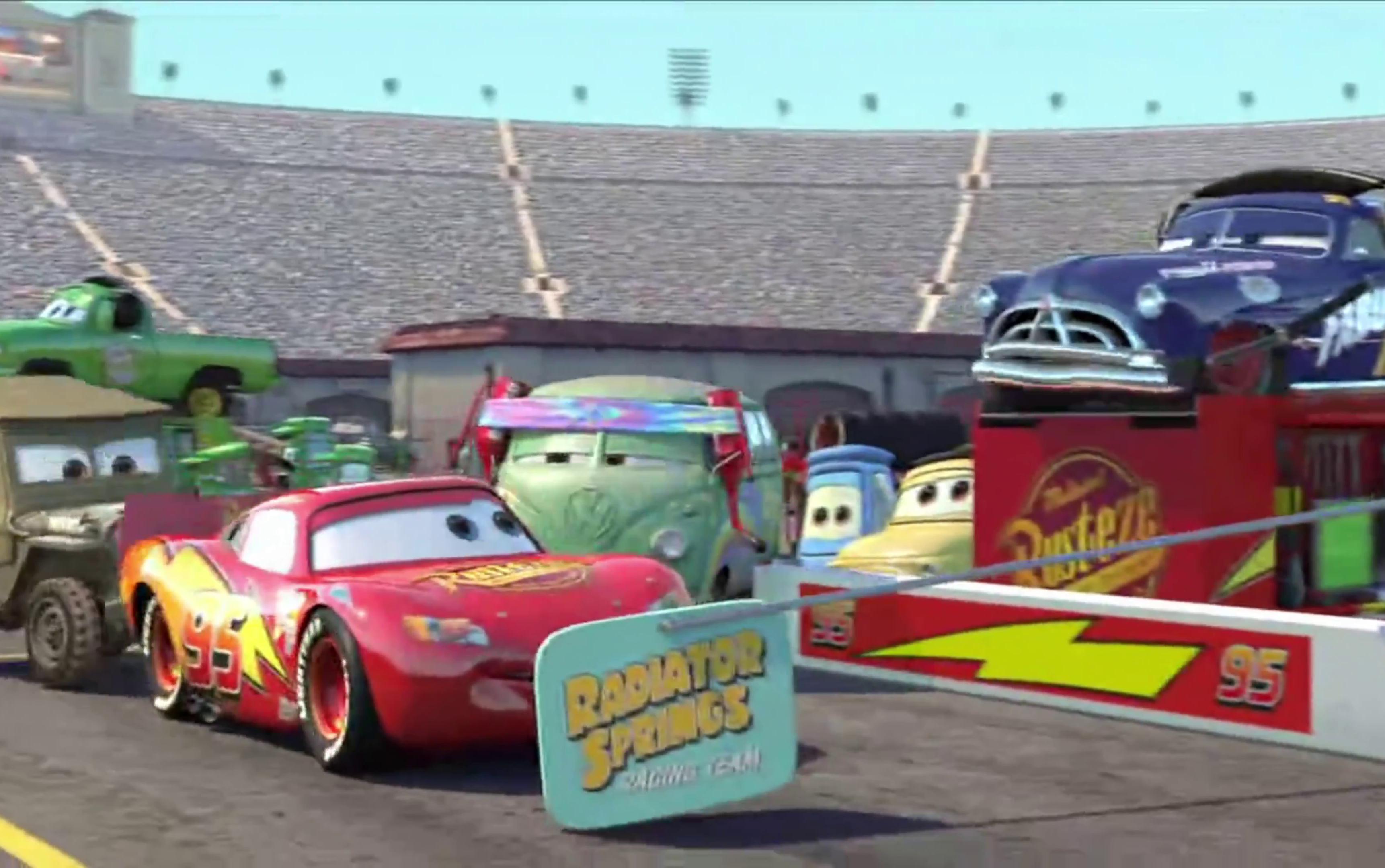 《赛车总动员》 粤语配音—搞笑视频片段(完结篇上)