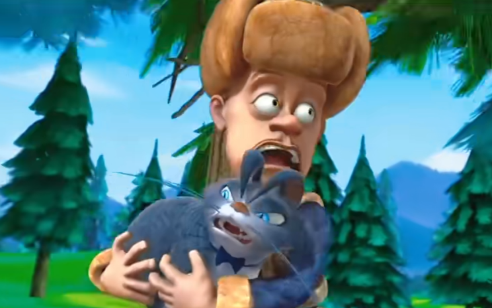 这集告诉你,肥波是如何和光头强成为拍档【熊出没之丛林总动员】