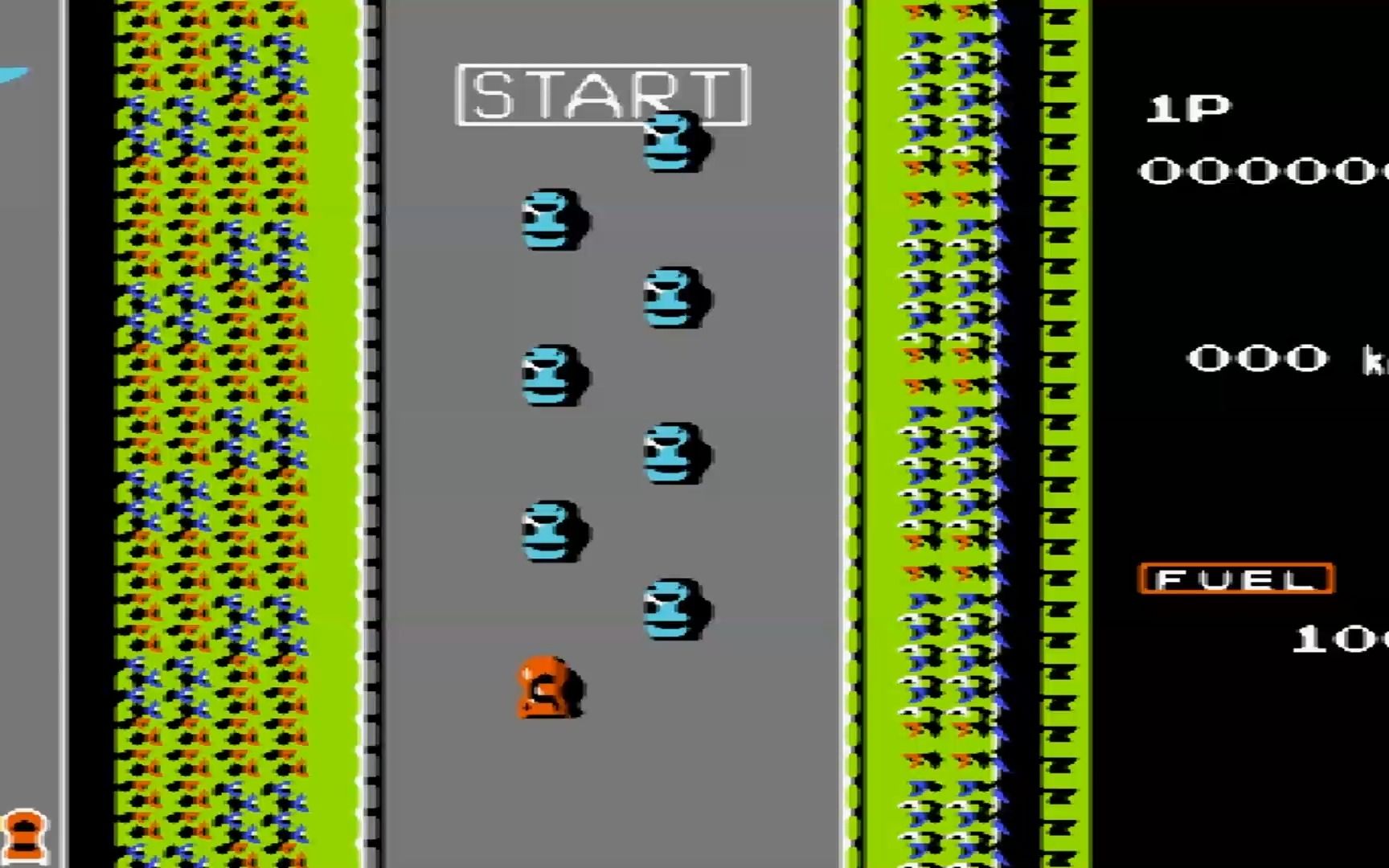 经典FC游戏之:马路英雄(公路赛车)_单机游戏热门视频