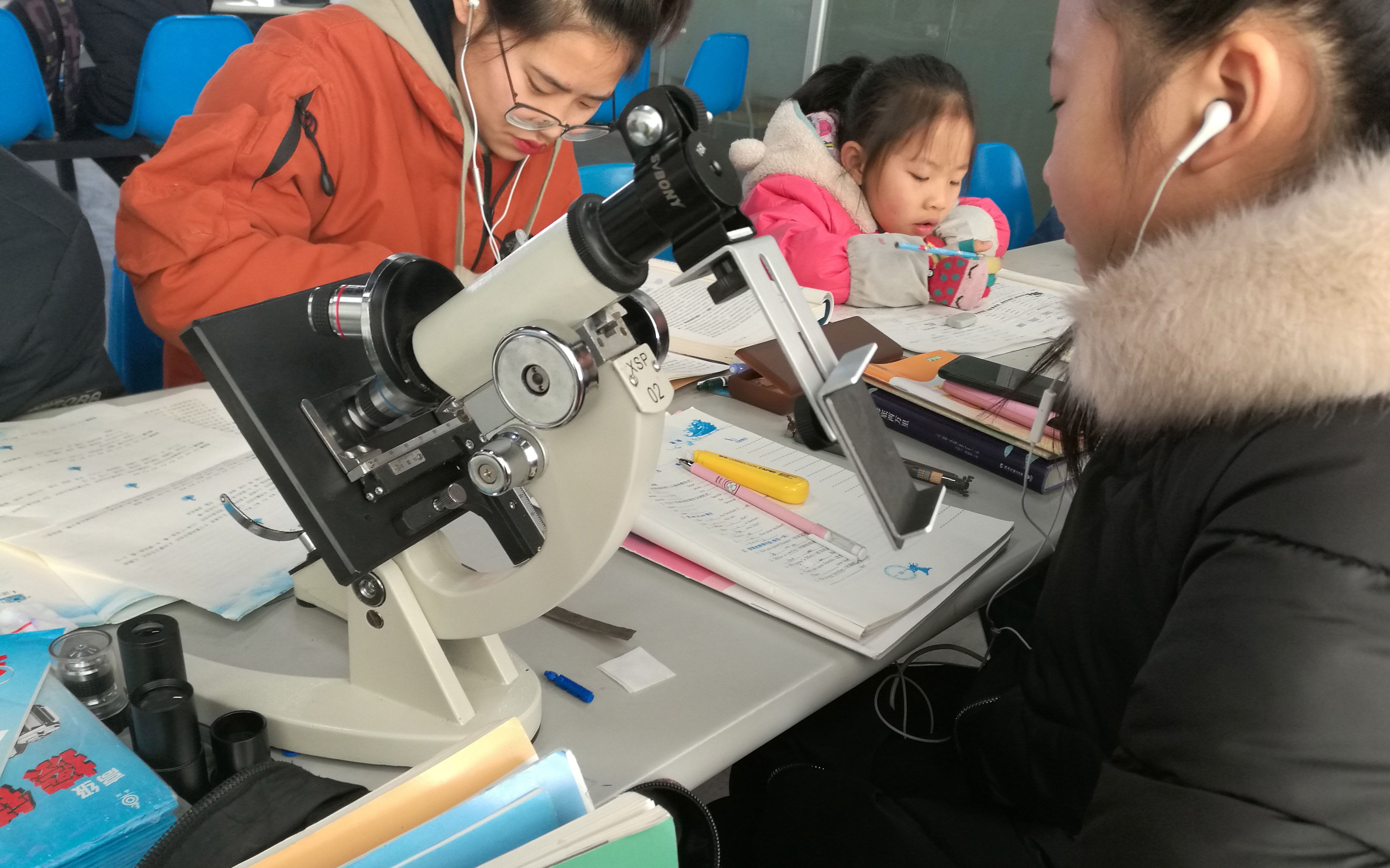 【生物实验】和初一女生做生物实验,洋葱表皮