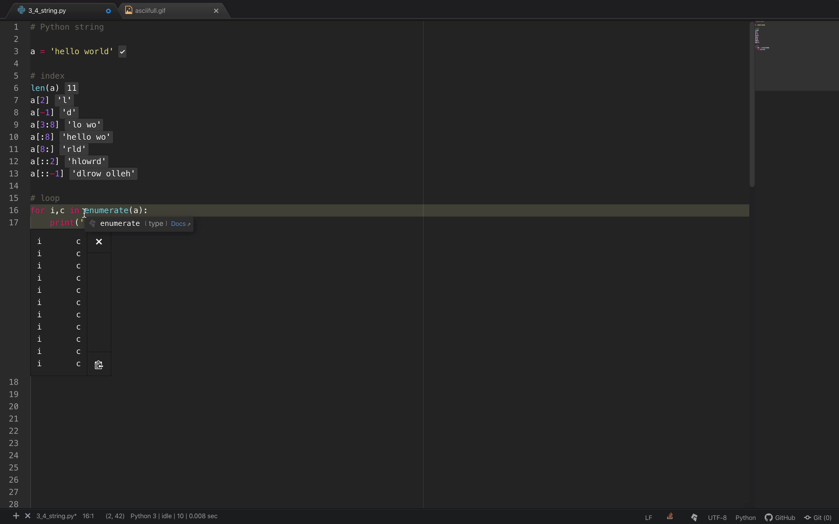 Python 3.4 Python String