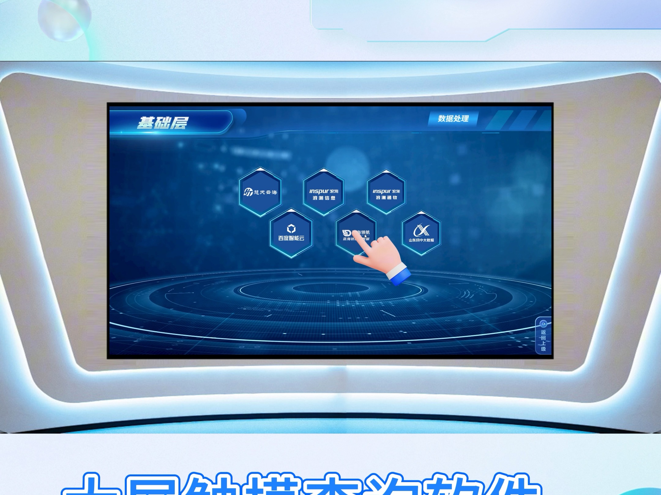 拼接触摸屏互动软件3D互动照片墙软件展厅展馆拼接屏LED大屏触摸...