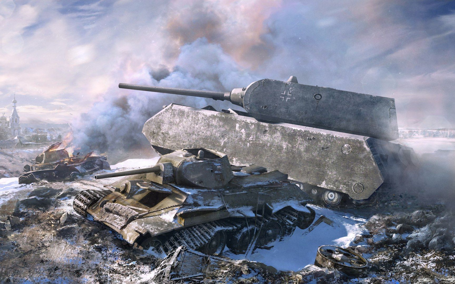 教你们如何在我的世界造鼠式坦克载具第四期