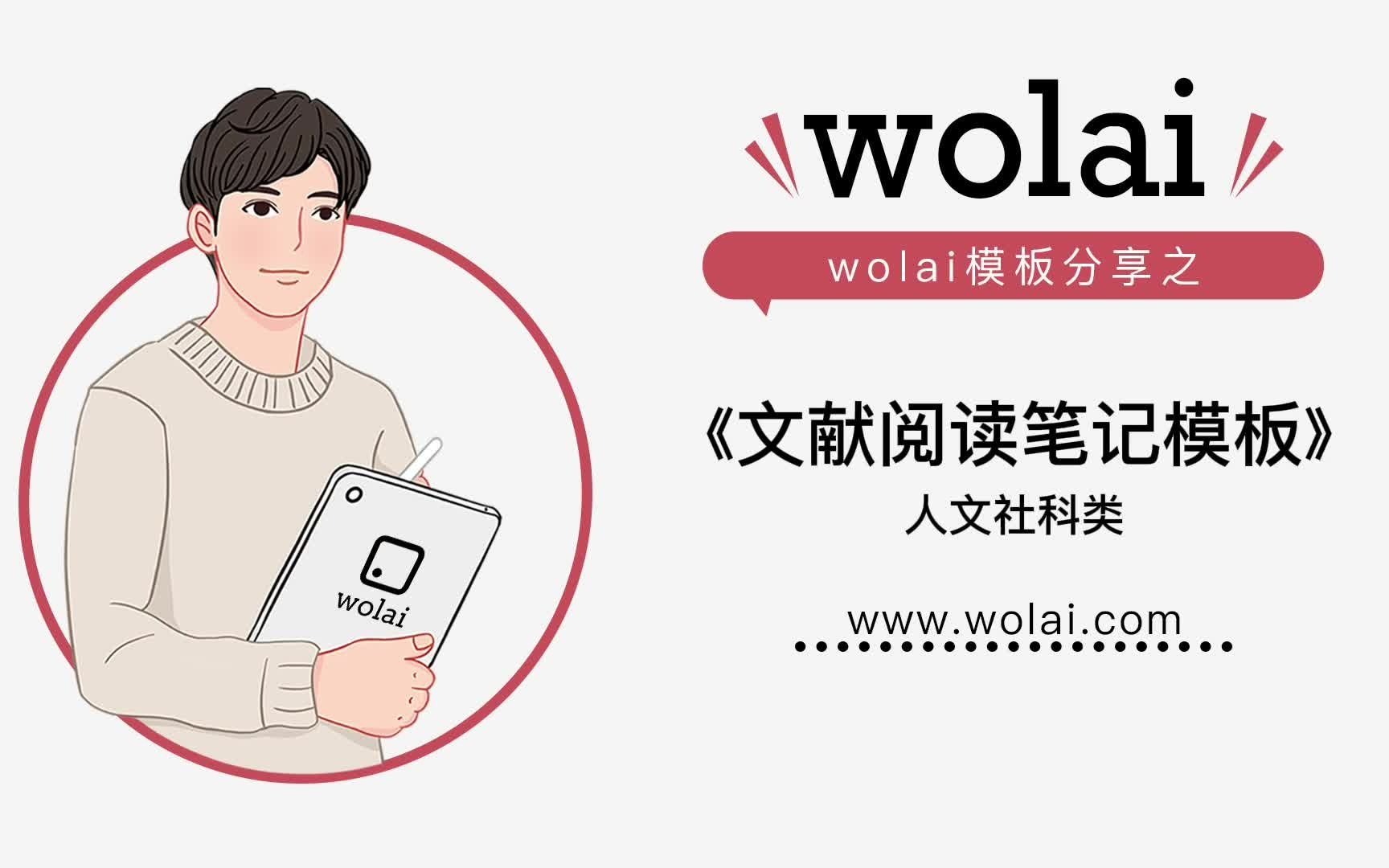 《wolai文献阅读笔记模板》(人文社科类),帮你高效阅读阅文献!