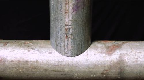 学会五十年老焊工这招技巧你也能将不同曲面的钢管做到无缝焊接