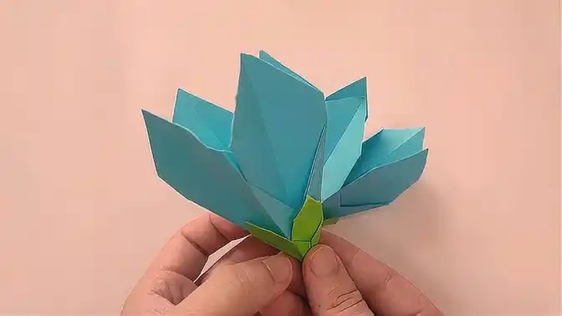 好看又简单的花朵折纸教程,手残党必备!