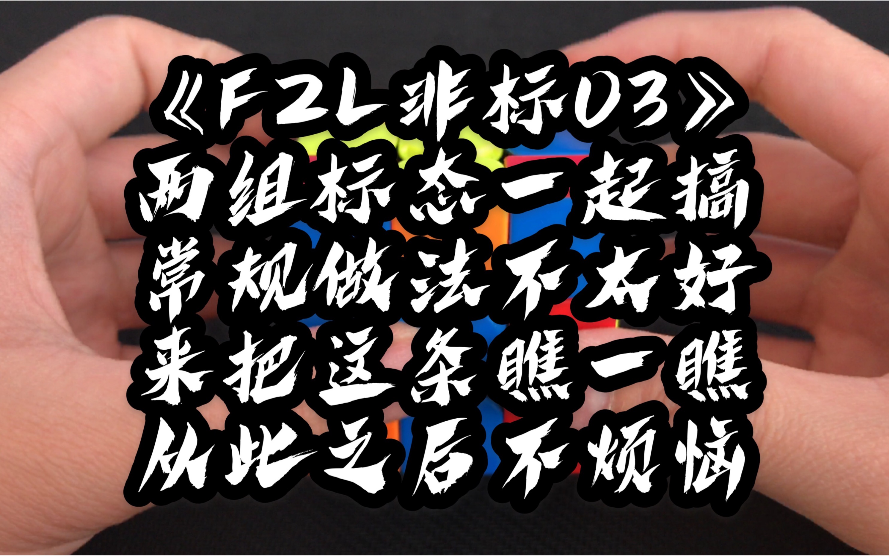 [非标诗集03]两组标态没烦恼 今天就看秘制小非标