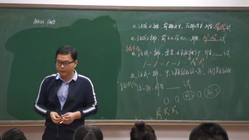 组合的定义与计算公式。