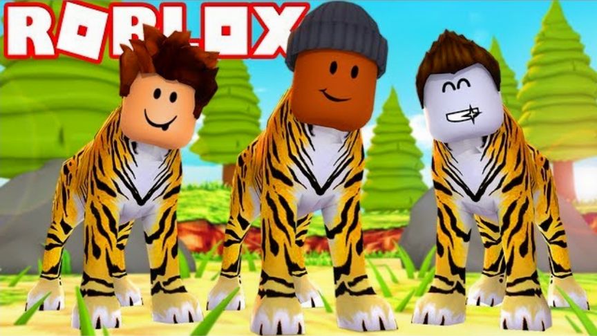Roblox动物模拟器:动物世界大乱斗!变身国宝大熊猫?小格解说