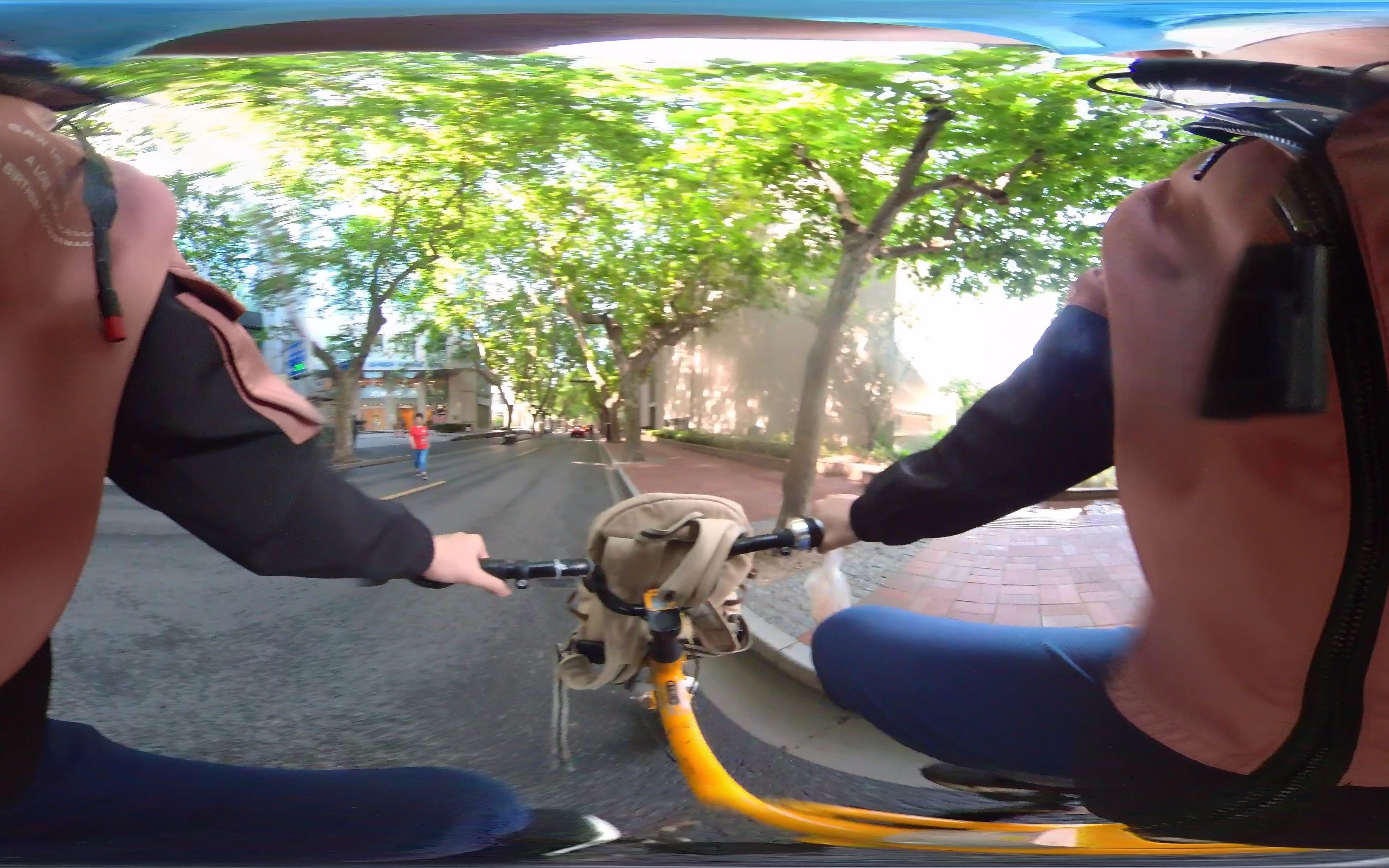 【全景】全景骑行上海汾阳路复兴中路 Insta360 Studio(启用 FlowState ...