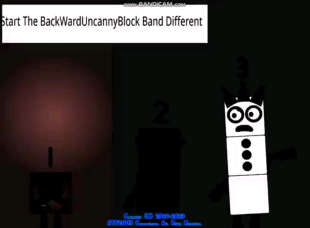 数字方块逐渐扭曲反向100不同 1-50