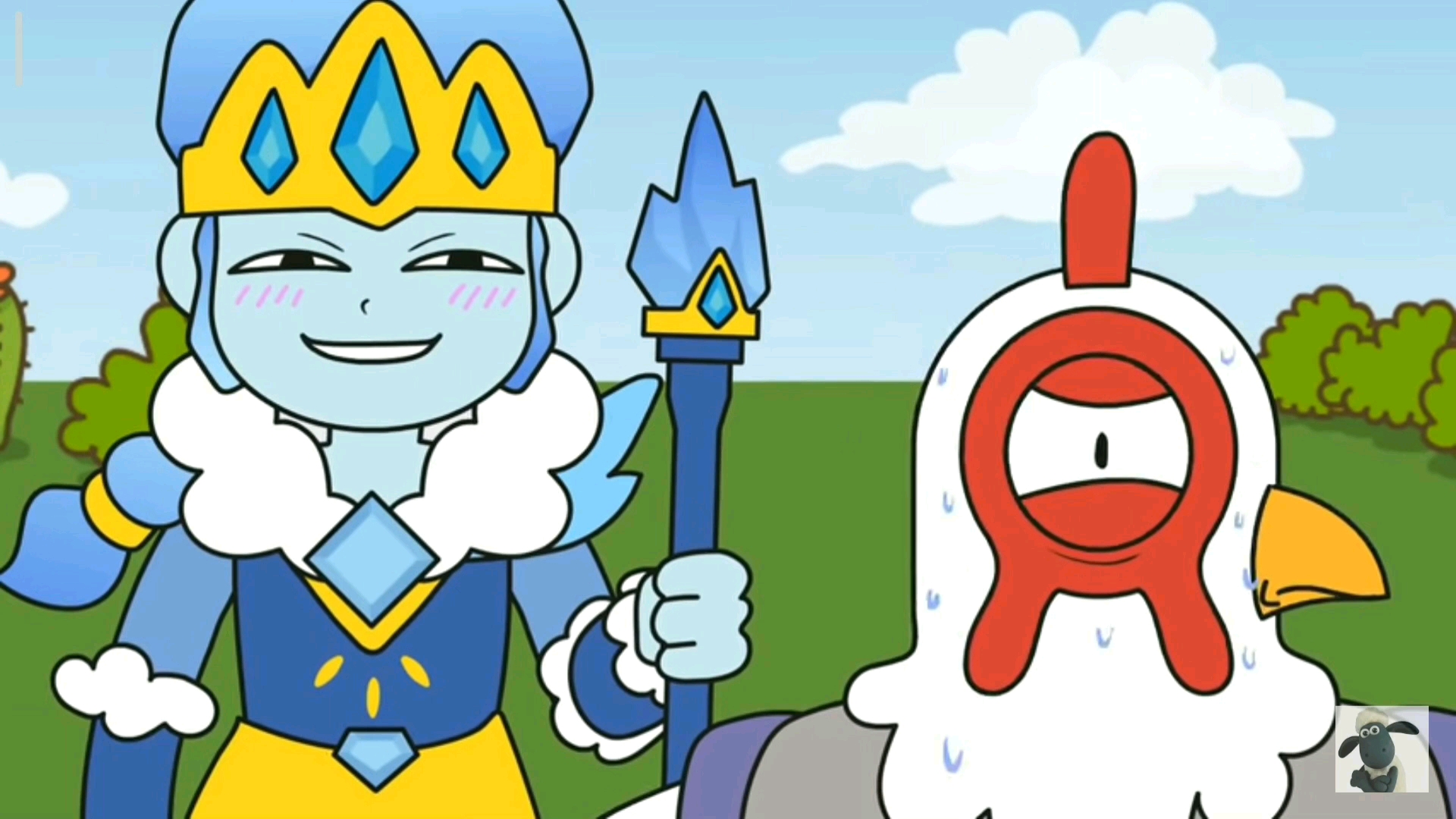 荒野乱斗动画 戈雷和切斯特和曼迪