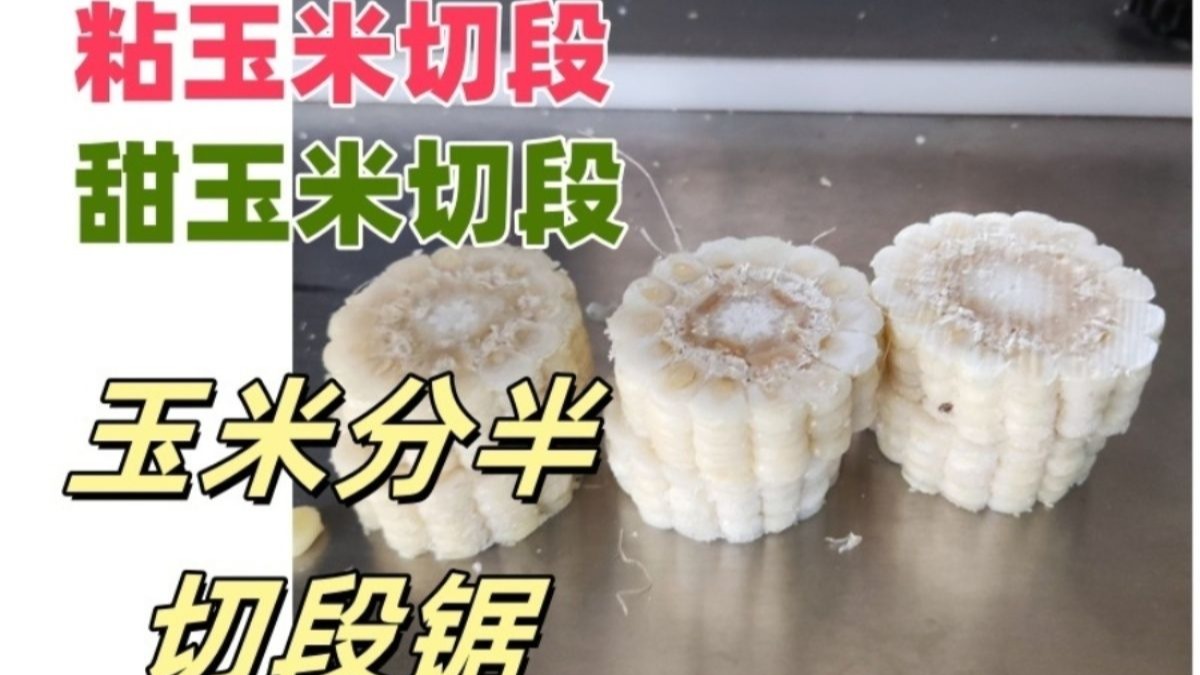 食品加工界的六边形战士!玉米切段机的隐藏技能大公开