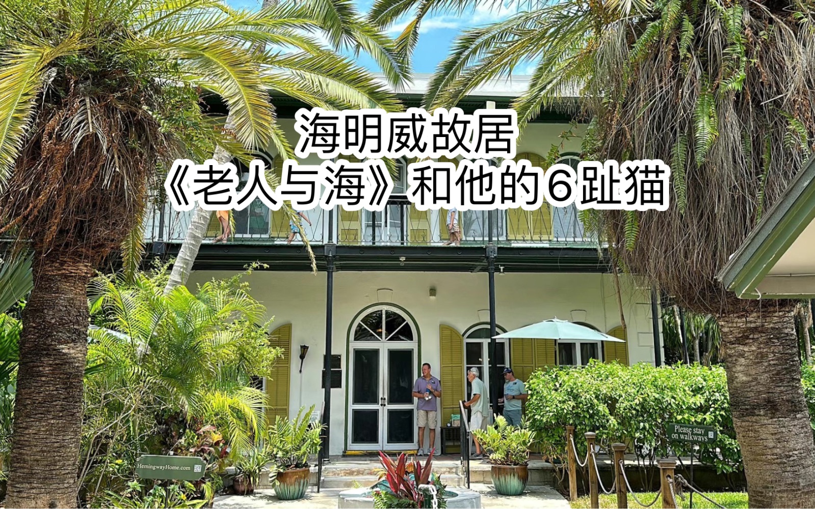 《老人与海》在此完成,探访海明威故居和他的6趾猫