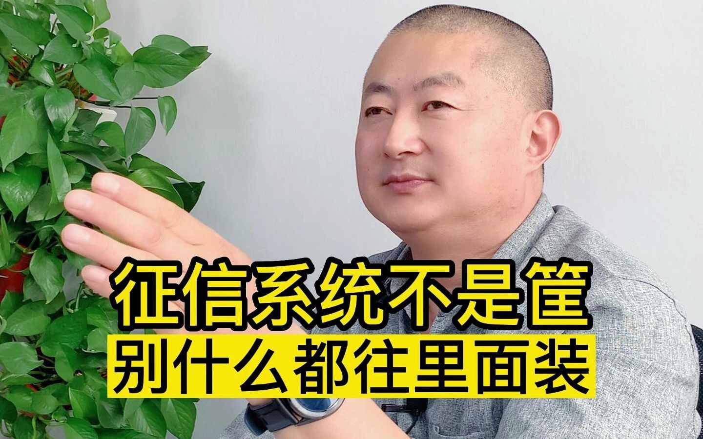 征信系统不是筐,不能啥都往里装!