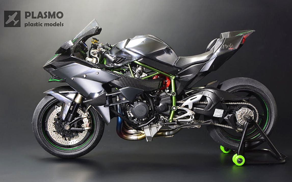 TAMIYA | 川崎 Ninja H2R 摩托车模型制作(1/12)