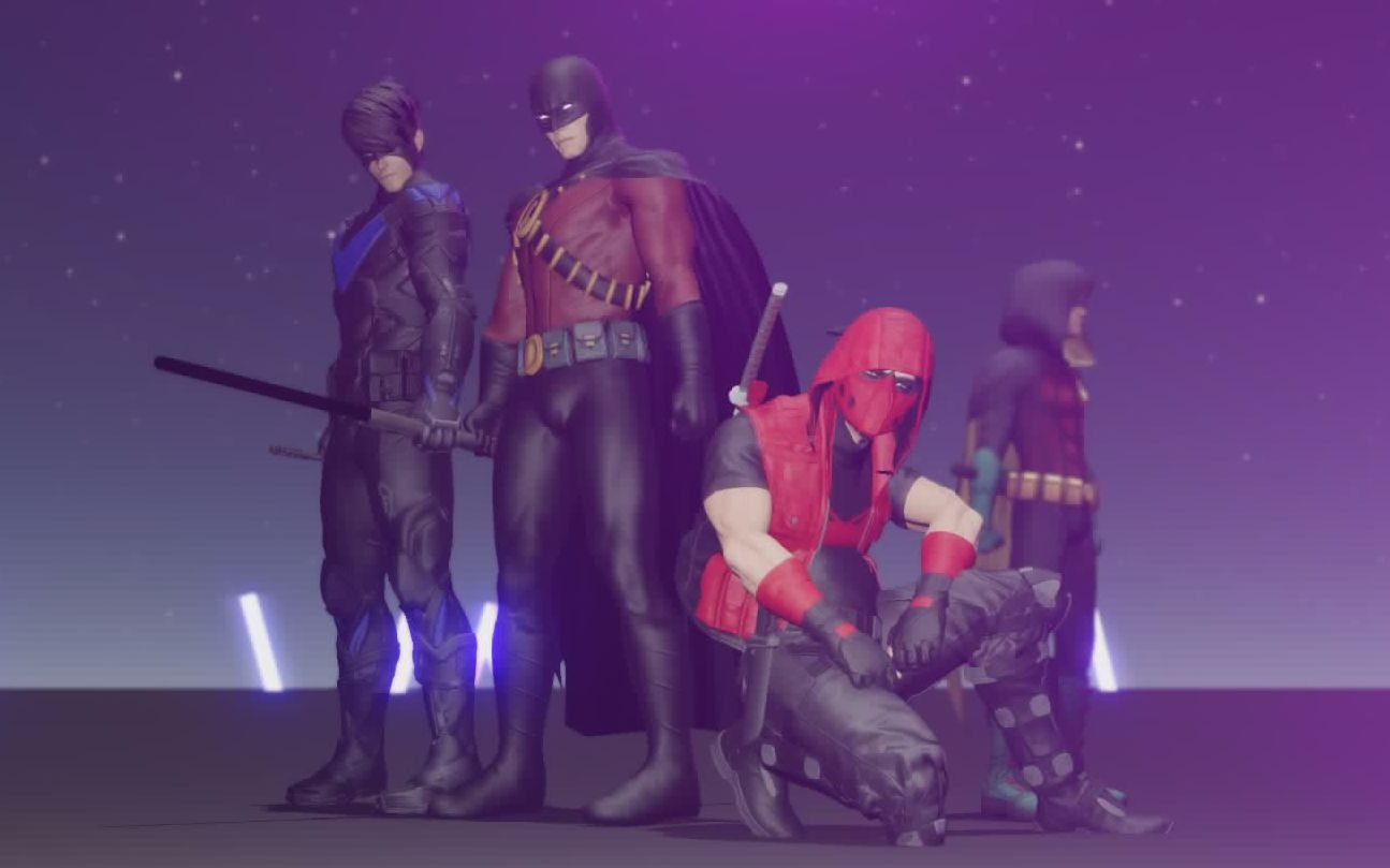 【DC MMD】【MV还原向】◆BatFamily◆“他们可以试试,但没人会...