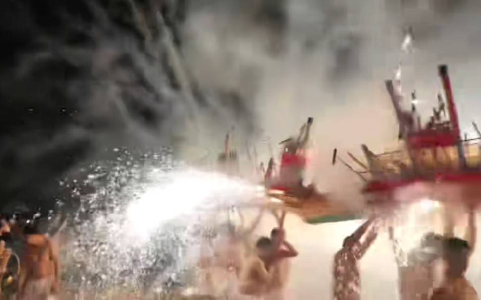 国家第二批非物质文化遗产广东省梅州市丰顺县埔寨烧火龙