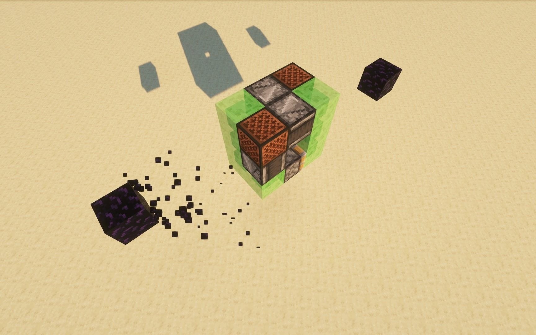 【我的世界】遇到障碍物自动往返的活塞虫